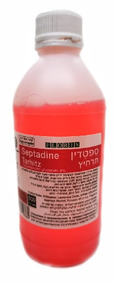 ספטדין תרחיץ 500 מ"ל FLORIS (אדום) | מגה דנט